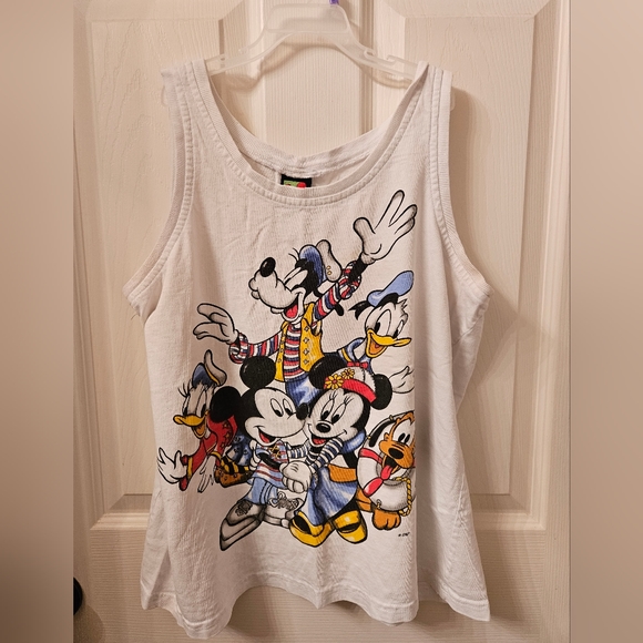 Disney | Tops | Vintage Disney Character Tank | Poshmark